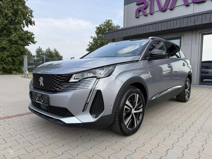 Grey Peugeot 5008 2023 in Siauliai, with an engine capacity of 1.50 L and mileage of 81 thousand km for 22978 €, photo 6 on AUTOMOTO.COM.LV