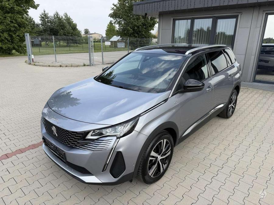 Grey Peugeot 5008 2023 in Siauliai, with an engine capacity of 1.50 L and mileage of 81 thousand km for 22978 €, photo 7 on AUTOMOTO.COM.LV