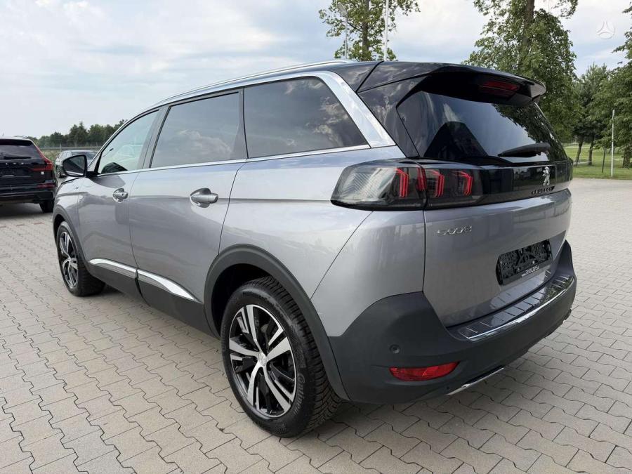 Grey Peugeot 5008 2023 in Siauliai, with an engine capacity of 1.50 L and mileage of 81 thousand km for 22978 €, photo 9 on AUTOMOTO.COM.LV