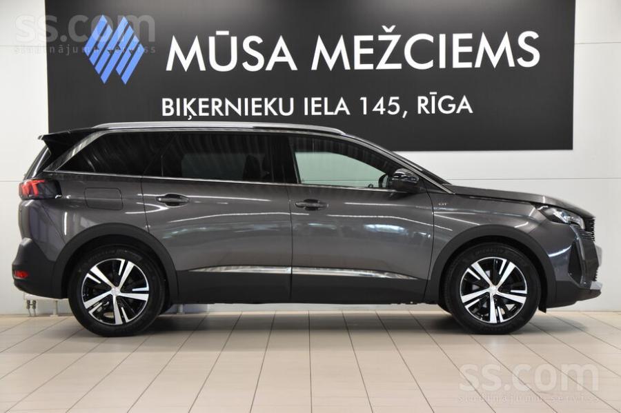 Pelēks Peugeot 5008 2023 Rīga, ar dzinēja tilpumu 1.20 L un nobraukumu 81 tūkst. km par 21990 €, foto 5 vietnē AUTOMOTO.COM.LV