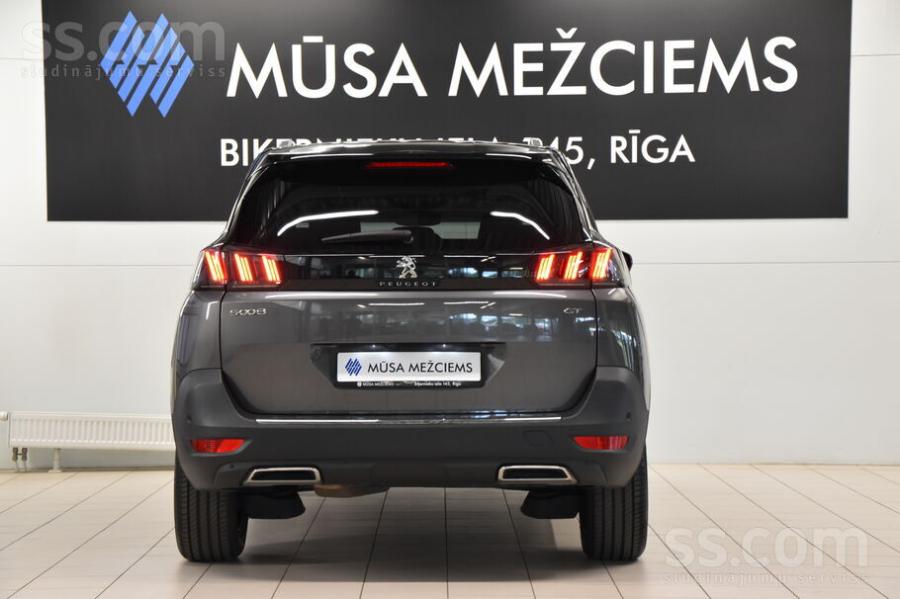 Pelēks Peugeot 5008 2023 Rīga, ar dzinēja tilpumu 1.20 L un nobraukumu 81 tūkst. km par 21990 €, foto 8 vietnē AUTOMOTO.COM.LV