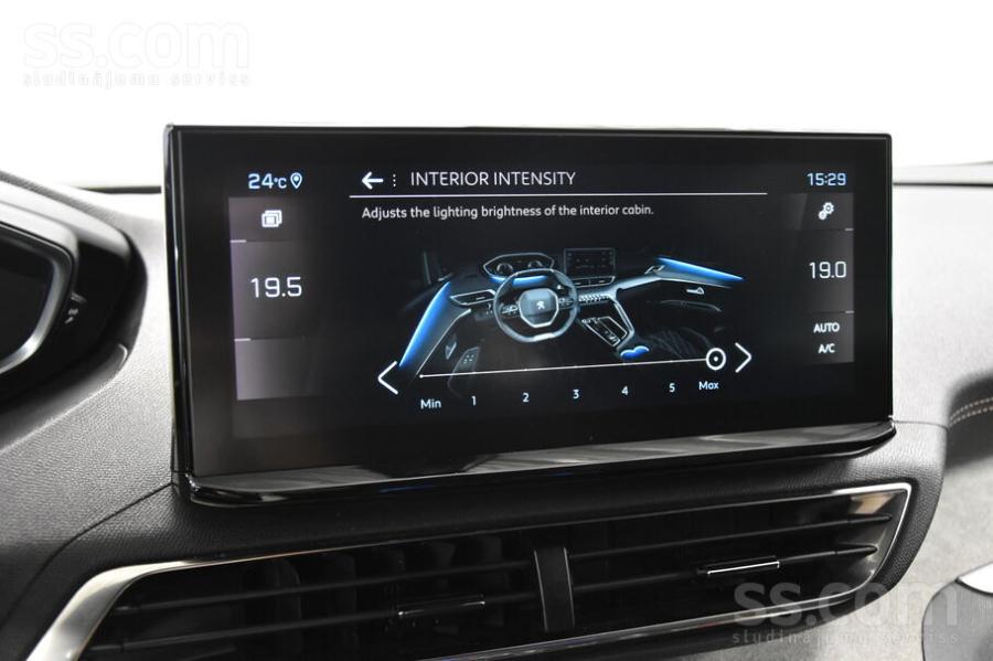 Pelēks Peugeot 5008 2023 Rīga, ar dzinēja tilpumu 1.20 L un nobraukumu 81 tūkst. km par 21990 €, foto 27 vietnē AUTOMOTO.COM.LV