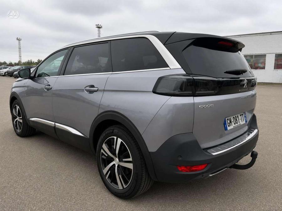 Pelēks Peugeot 5008 2023 Marijampole, ar dzinēja tilpumu 1.20 L un nobraukumu 117 tūkst. km par 18876 €, foto 3 vietnē AUTOMOTO.COM.LV