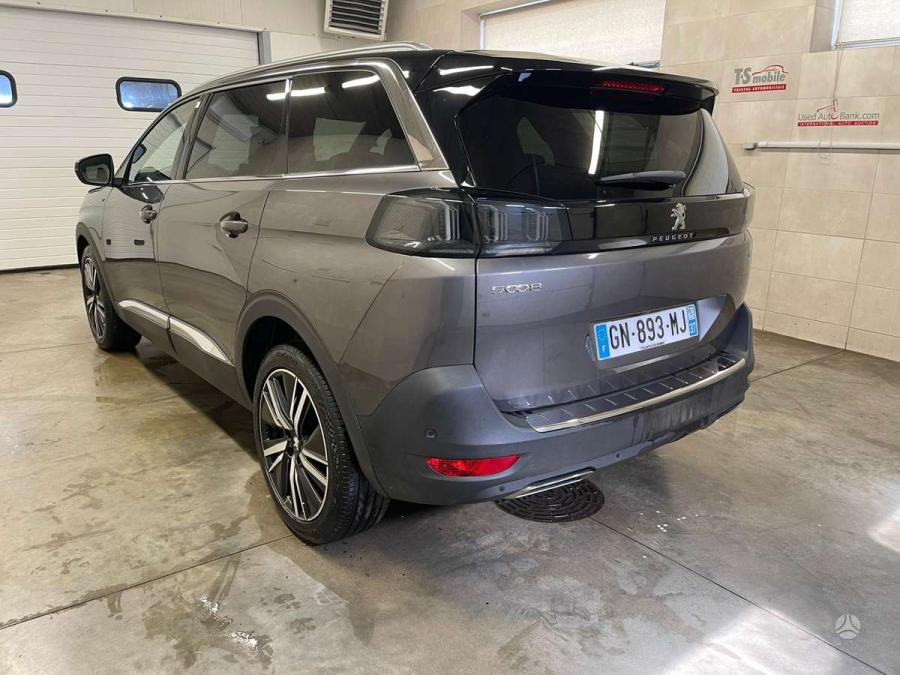 Grey Peugeot 5008 2023 in Marijampole, with an engine capacity of 1.20 L and mileage of 67 thousand km for 19844 €, photo 7 on AUTOMOTO.COM.LV