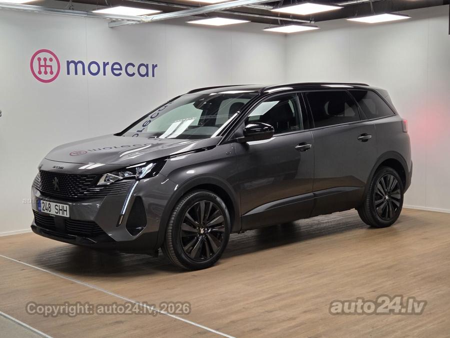 Grey Peugeot 5008 2024 in Tallinn, with an engine capacity of 1.50 L and mileage of 36 thousand km for 29790 €, photo 1 on AUTOMOTO.COM.LV