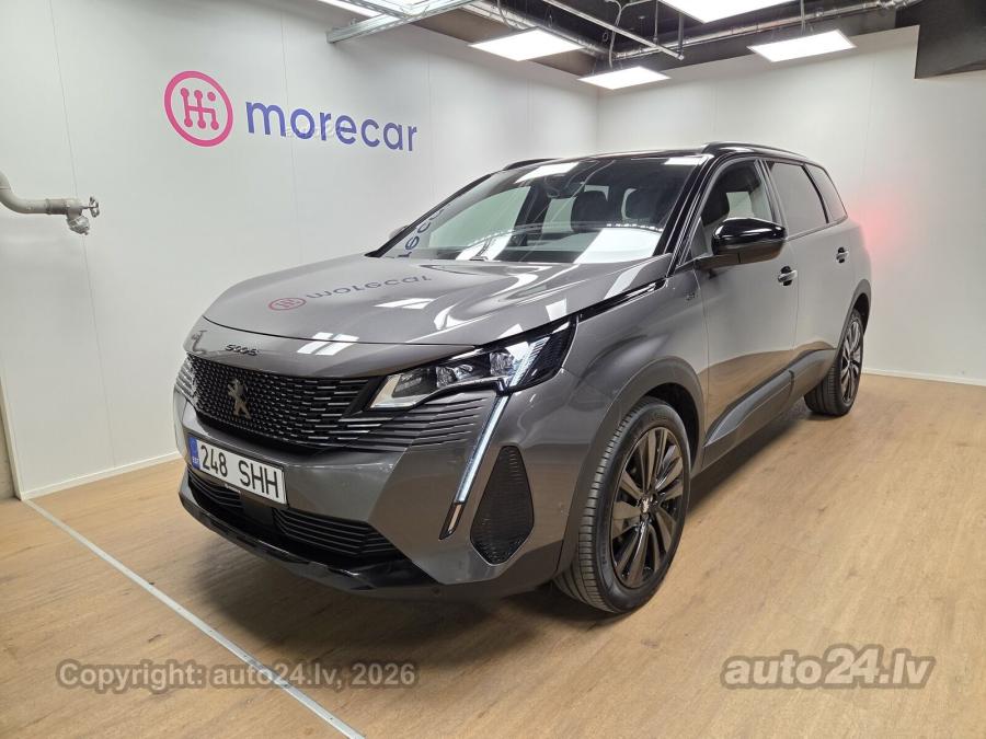 Grey Peugeot 5008 2024 in Tallinn, with an engine capacity of 1.50 L and mileage of 36 thousand km for 29790 €, photo 4 on AUTOMOTO.COM.LV