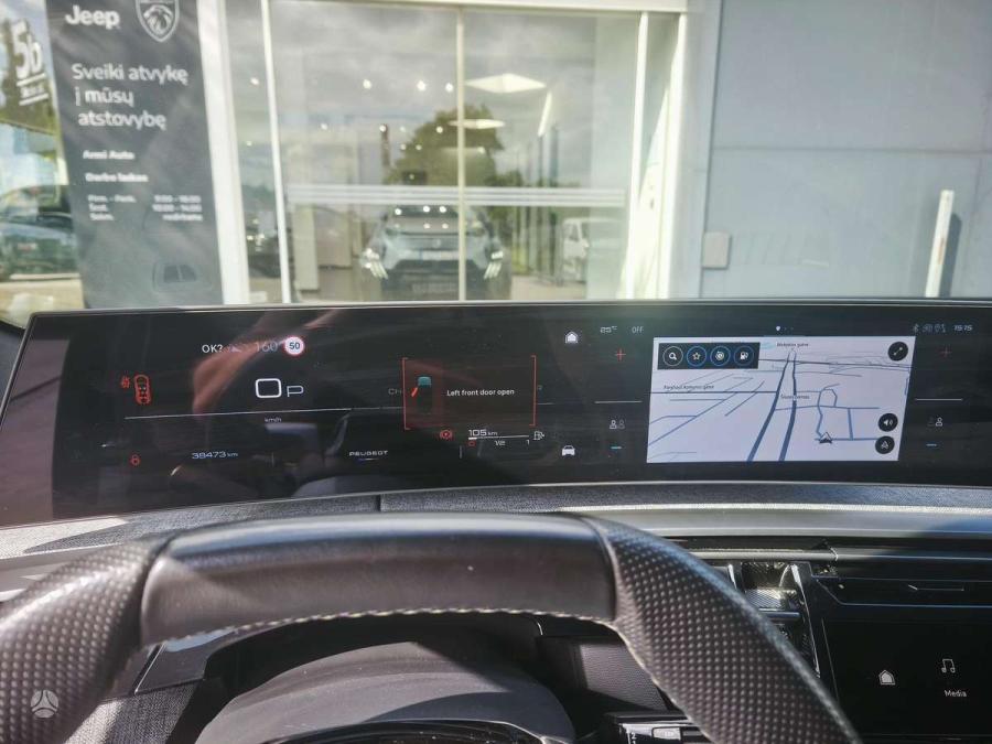 Pelēks Peugeot 5008 2025 Klaipėda, ar dzinēja tilpumu 1.20 L un nobraukumu 38 tūkst. km par 30500 €, foto 15 vietnē AUTOMOTO.COM.LV