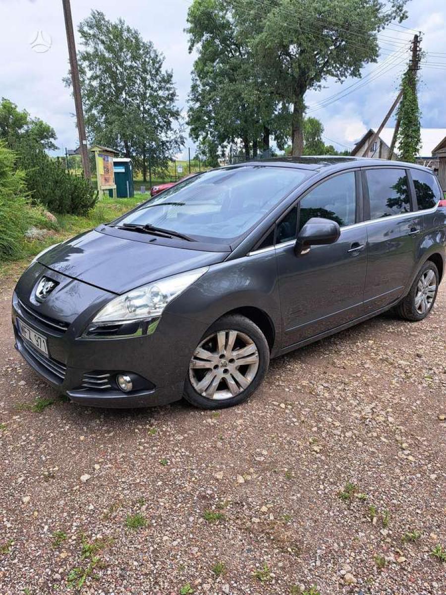 Pelēks Peugeot 5008 2009 Elektrėnai, ar dzinēja tilpumu 2.00 L un nobraukumu 263 tūkst. km par 4000 €, foto 3 vietnē AUTOMOTO.COM.LV