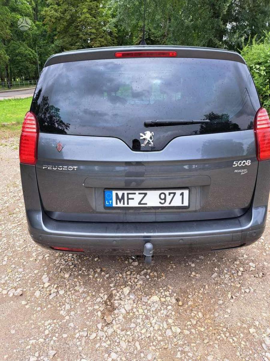 Pelēks Peugeot 5008 2009 Elektrėnai, ar dzinēja tilpumu 2.00 L un nobraukumu 263 tūkst. km par 4000 €, foto 4 vietnē AUTOMOTO.COM.LV