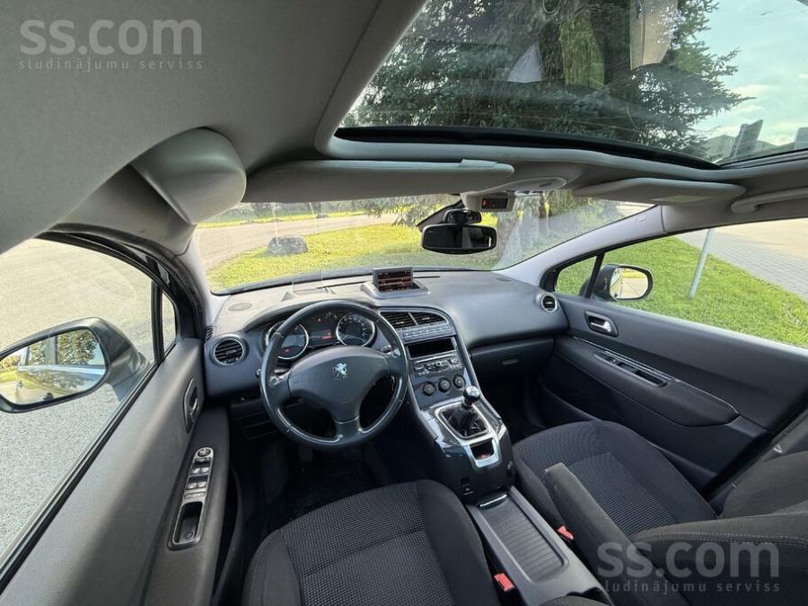 Grey Peugeot 5008 2009 in Jelgava, with an engine capacity of 2.00 L and mileage of 333 thousand km for 2800 €, photo 8 on AUTOMOTO.COM.LV