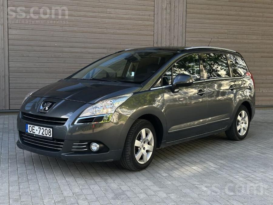 Pelēks Peugeot 5008 2010 Jelgava, ar dzinēja tilpumu 1.60 L un nobraukumu 281 tūkst. km par 3800 €, foto 1 vietnē AUTOMOTO.COM.LV