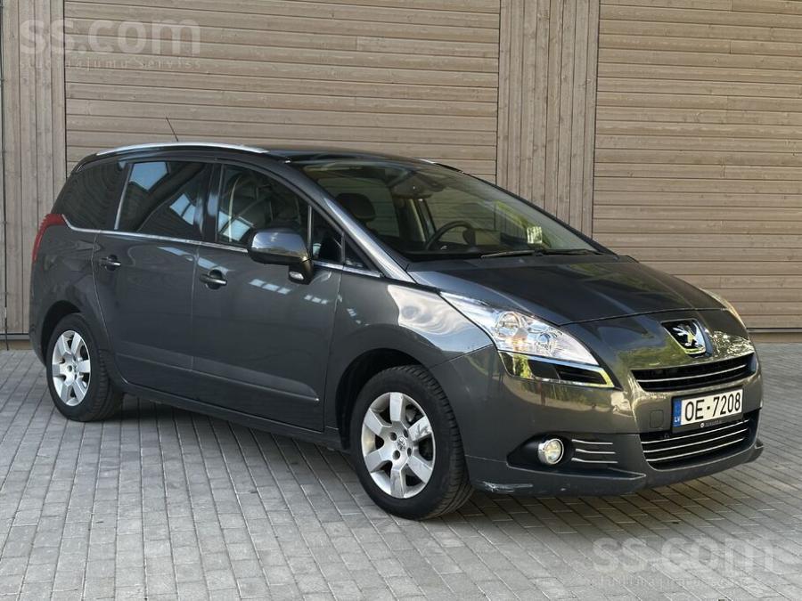 Pelēks Peugeot 5008 2010 Jelgava, ar dzinēja tilpumu 1.60 L un nobraukumu 281 tūkst. km par 3800 €, foto 3 vietnē AUTOMOTO.COM.LV