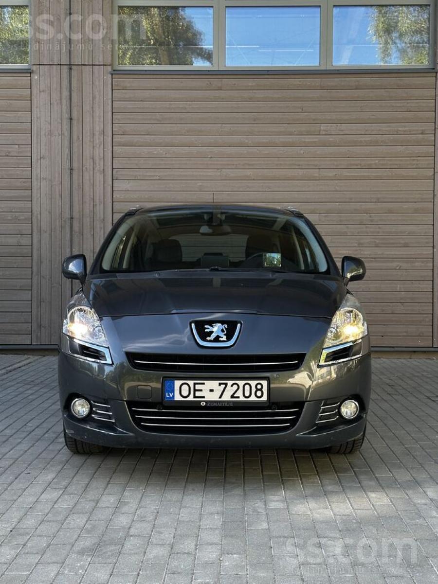Pelēks Peugeot 5008 2010 Jelgava, ar dzinēja tilpumu 1.60 L un nobraukumu 281 tūkst. km par 3800 €, foto 6 vietnē AUTOMOTO.COM.LV
