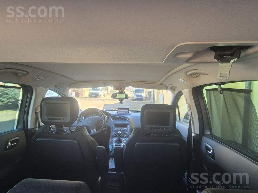 Grey Peugeot 5008 2010 in Liepaja, with an engine capacity of 2.00 L and mileage of 216 thousand km for 4100 €, photo 6 on AUTOMOTO.COM.LV