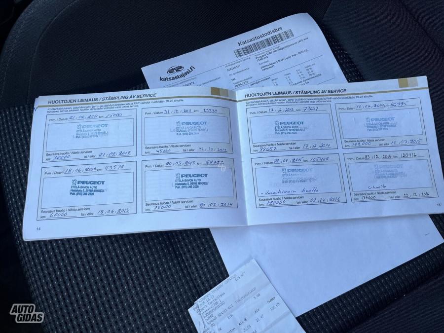 Серый Пежо 5008 2010 в Шяуляй, объемом двигателя 1.60 л и пробегом 338 тыс. км за 2850 €, фото 20 на AUTOMOTO.COM.LV