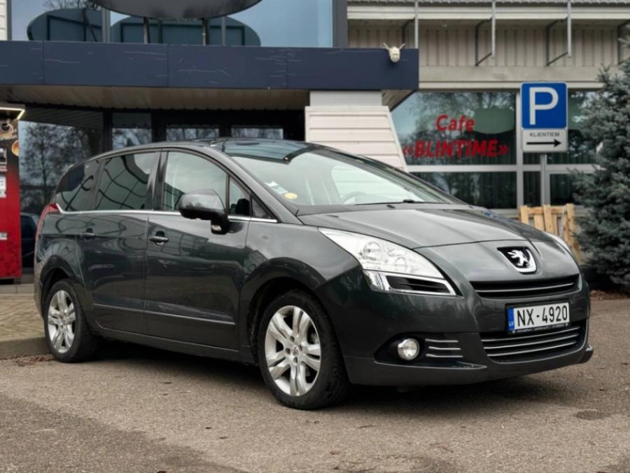 Pelēks Peugeot 5008 2010 Rīga, ar dzinēja tilpumu 1.60 L un nobraukumu 201 tūkst. km par 5749 €, foto 8 vietnē AUTOMOTO.COM.LV