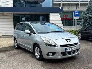 Grey Peugeot 5008 2010 in Riga, with an engine capacity of 1.60 L and mileage of 203 thousand km for 5750 €, photo 9 on AUTOMOTO.COM.LV