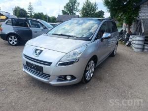 Серый Пежо 5008 2010 в Резекне, объемом двигателя 1.60 л и пробегом 263 тыс. км за 3950 €, фото  на AUTOMOTO.COM.LV