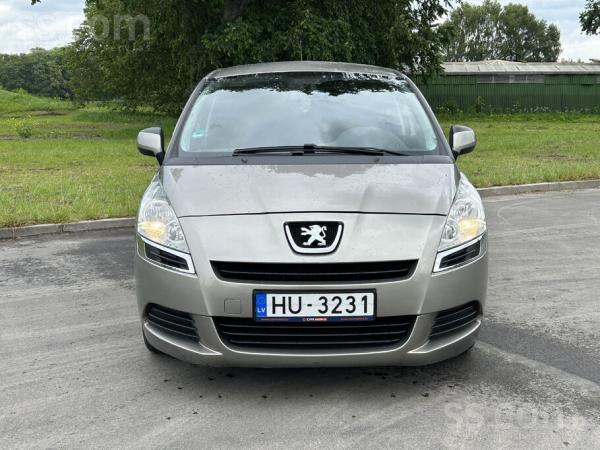 Grey Peugeot 5008 2011 in Riga, with an engine capacity of 1.60 L and mileage of 0 thousand km for 3650 €, photo 2 on AUTOMOTO.COM.LV
