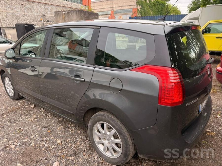 Серый Пежо 5008 2011 в Рига, объемом двигателя 1.60 л и пробегом 310 тыс. км за 3370 €, фото 5 на AUTOMOTO.COM.LV