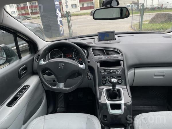 Grey Peugeot 5008 2011 in Talsi, with an engine capacity of 1.60 L and mileage of 242 thousand km for 3900 €, photo 7 on AUTOMOTO.COM.LV