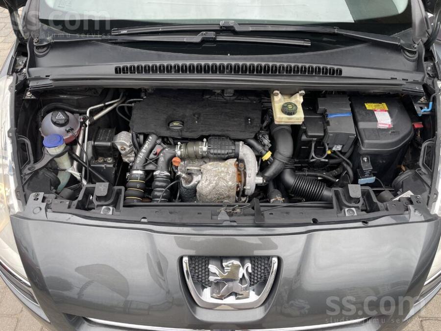 Pelēks Peugeot 5008 2011 Talsi, ar dzinēja tilpumu 1.60 L un nobraukumu 242 tūkst. km par 3900 €, foto 13 vietnē AUTOMOTO.COM.LV