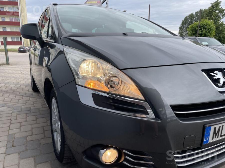 Pelēks Peugeot 5008 2011 Talsi, ar dzinēja tilpumu 1.60 L un nobraukumu 242 tūkst. km par 3900 €, foto 29 vietnē AUTOMOTO.COM.LV