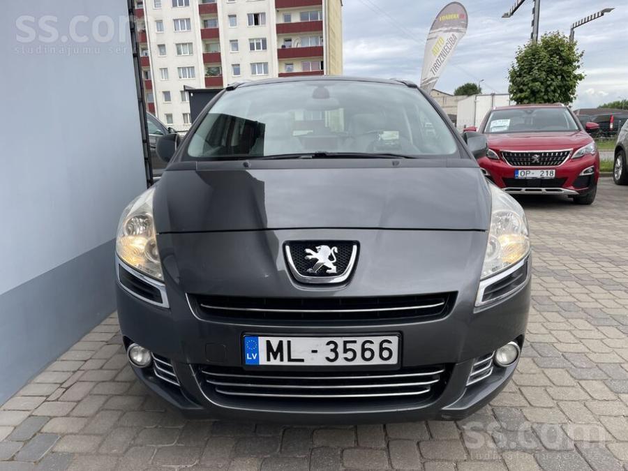 Pelēks Peugeot 5008 2011 Talsi, ar dzinēja tilpumu 1.60 L un nobraukumu 242 tūkst. km par 3900 €, foto 33 vietnē AUTOMOTO.COM.LV
