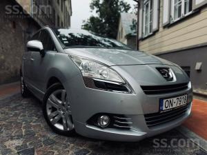 Grey Peugeot 5008 2011 in Cesis, with an engine capacity of 1.60 L and mileage of 0 thousand km for 5500 €, photo  on AUTOMOTO.COM.LV