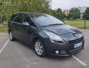 Grey Peugeot 5008 2011 in Rezekne, with an engine capacity of 2.00 L and mileage of 289 thousand km for 4600 €, photo  on AUTOMOTO.COM.LV