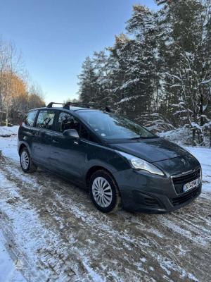 Pelēks Peugeot 5008 2013 Viļņa, ar dzinēja tilpumu 1.56 L un nobraukumu 230 tūkst. km par 5100 €, foto 3 vietnē AUTOMOTO.COM.LV