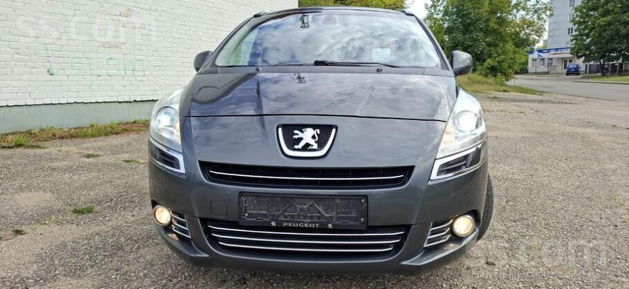 Pelēks Peugeot 5008 2013 Daugavpils, ar dzinēja tilpumu 2.00 L un nobraukumu 258 tūkst. km par 4500 €, foto 3 vietnē AUTOMOTO.COM.LV
