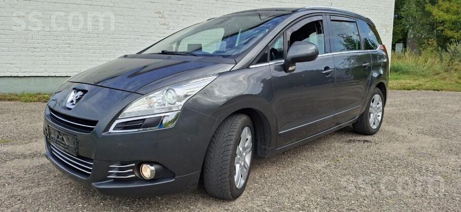 Pelēks Peugeot 5008 2013 Daugavpils, ar dzinēja tilpumu 2.00 L un nobraukumu 258 tūkst. km par 4500 €, foto 11 vietnē AUTOMOTO.COM.LV