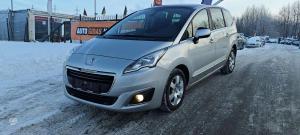 Grey Peugeot 5008 2014 in Kaunas, with an engine capacity of 1.56 L and mileage of 221 thousand km for 4699 €, photo  on AUTOMOTO.COM.LV