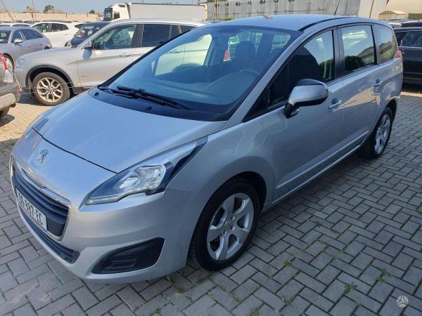 Серый Пежо 5008 2014 в Таураге, объемом двигателя 1.60 л и пробегом 228 тыс. км за 4450 €, фото 9 на AUTOMOTO.COM.LV