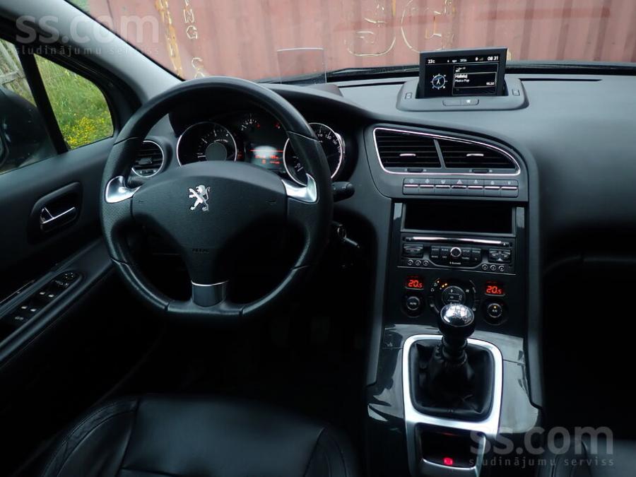 Серый Пежо 5008 2014 в Лиепая, объемом двигателя 1.60 л и пробегом 145 тыс. км за 6950 €, фото 8 на AUTOMOTO.COM.LV