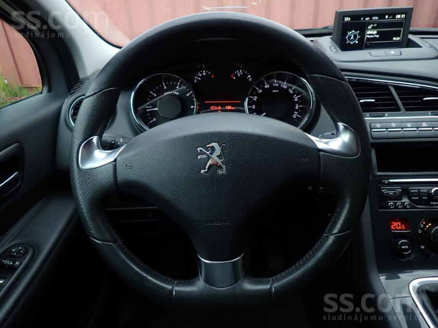 Серый Пежо 5008 2014 в Лиепая, объемом двигателя 1.60 л и пробегом 145 тыс. км за 6950 €, фото 9 на AUTOMOTO.COM.LV