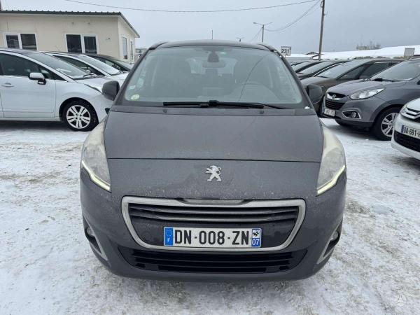 Grey Peugeot 5008 2015 in Vilnius, with an engine capacity of 1.56 L and mileage of 254 thousand km for 5200 €, photo 8 on AUTOMOTO.COM.LV