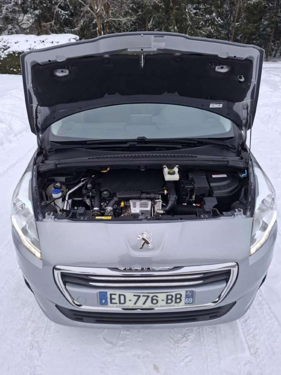 Pelēks Peugeot 5008 2016 Pasvalys, ar dzinēja tilpumu 1.20 L un nobraukumu 107 tūkst. km par 5900 €, foto 14 vietnē AUTOMOTO.COM.LV