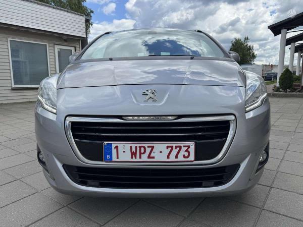 Pelēks Peugeot 5008 2016 Viļņa, ar dzinēja tilpumu 1.56 L un nobraukumu 270 tūkst. km par 5600 €, foto 2 vietnē AUTOMOTO.COM.LV