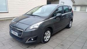 Pelēks Peugeot 5008 2016 Viļņa, ar dzinēja tilpumu 1.56 L un nobraukumu 214 tūkst. km par 5500 €, foto  vietnē AUTOMOTO.COM.LV