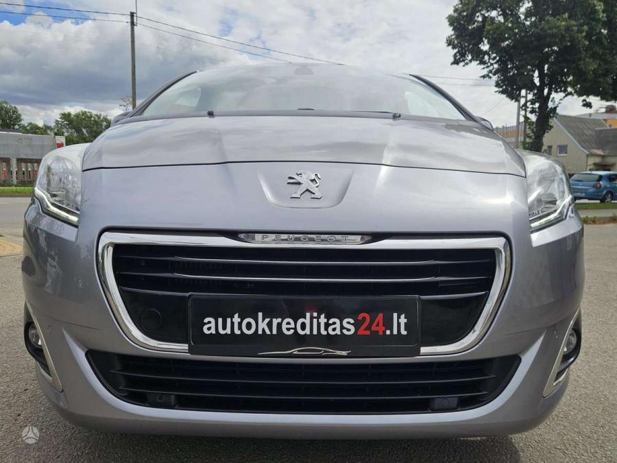 Pelēks Peugeot 5008 2016 Šauļi, ar dzinēja tilpumu 1.20 L un nobraukumu 200 tūkst. km par 5450 €, foto 3 vietnē AUTOMOTO.COM.LV