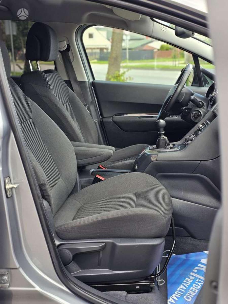 Pelēks Peugeot 5008 2016 Šauļi, ar dzinēja tilpumu 1.20 L un nobraukumu 200 tūkst. km par 5450 €, foto 19 vietnē AUTOMOTO.COM.LV