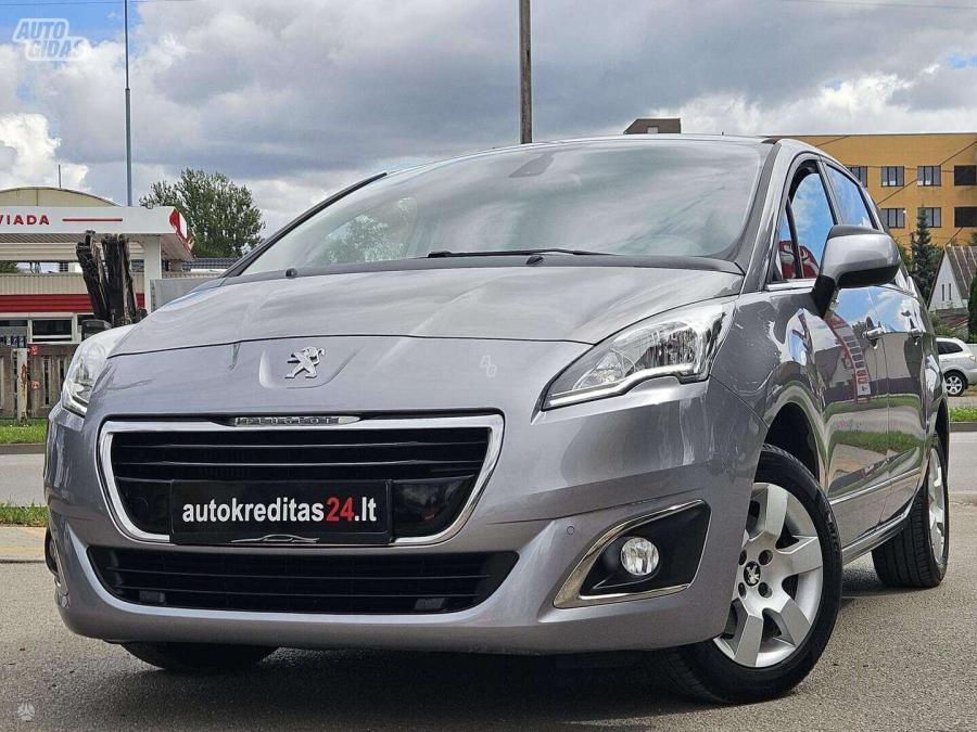 Pelēks Peugeot 5008 2016 Šauļi, ar dzinēja tilpumu 1.20 L un nobraukumu 200 tūkst. km par 4950 €, foto 4 vietnē AUTOMOTO.COM.LV