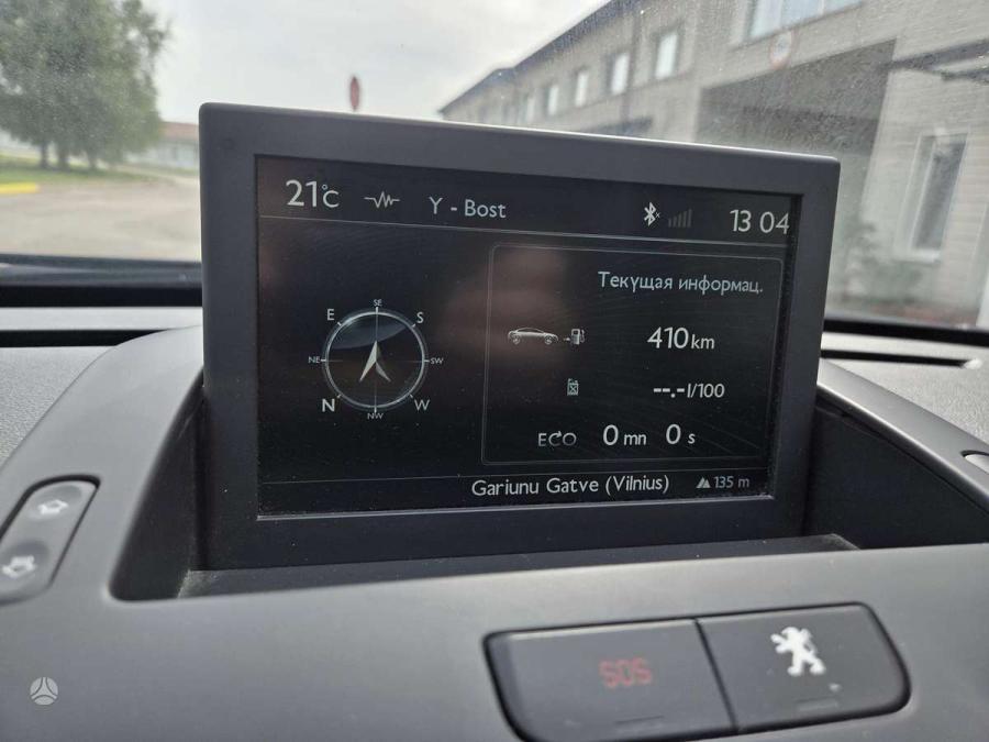 Серый Пежо 5008 2016 в Вильнюс, объемом двигателя 1.56 л и пробегом 290 тыс. км за 5700 €, фото 15 на AUTOMOTO.COM.LV