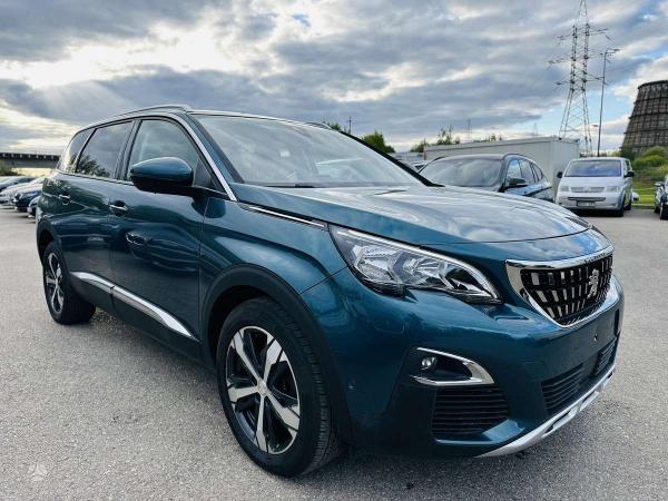 Pelēks Peugeot 5008 2017 Kauņa, ar dzinēja tilpumu 1.20 L un nobraukumu 59 tūkst. km par 11150 €, foto 1 vietnē AUTOMOTO.COM.LV