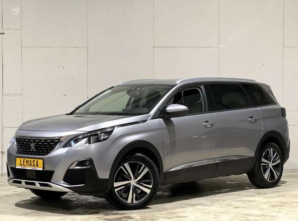 Pelēks Peugeot 5008 2018 Klaipėda, ar dzinēja tilpumu 1.50 L un nobraukumu 202 tūkst. km par 12999 €, foto 1 vietnē AUTOMOTO.COM.LV