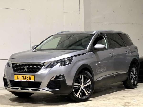 Pelēks Peugeot 5008 2018 Klaipėda, ar dzinēja tilpumu 1.50 L un nobraukumu 202 tūkst. km par 12999 €, foto 4 vietnē AUTOMOTO.COM.LV