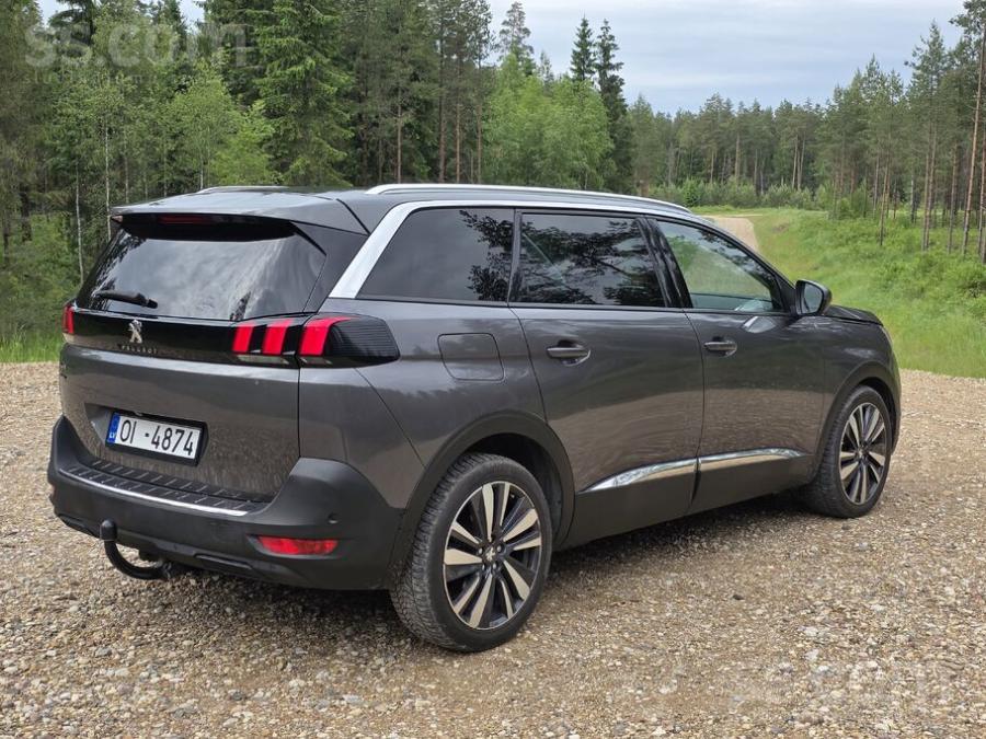 Pelēks Peugeot 5008 2018 Gulbene, ar dzinēja tilpumu 1.20 L un nobraukumu 230 tūkst. km par 9550 €, foto 6 vietnē AUTOMOTO.COM.LV