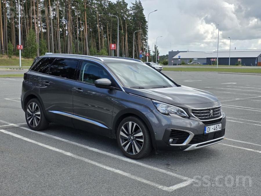 Серый Пежо 5008 2018 в Гулбене, объемом двигателя 1.20 л и пробегом 230 тыс. км за 9699 €, фото 4 на AUTOMOTO.COM.LV